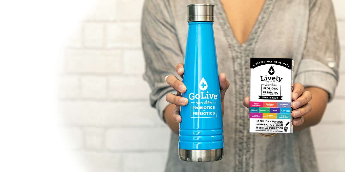 Live & Active Probiotic Plus Prebiotic Powder Supplement Mix – The ...